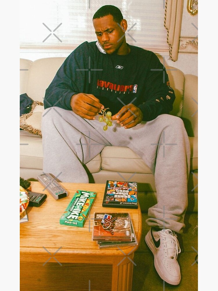 Lebron James Vintage Premium Matte Vertical Poster sold by Ian ...