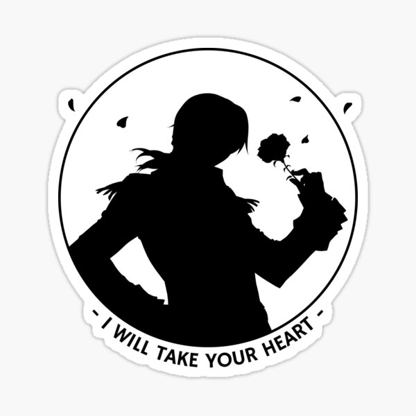 "Olivert Heart Taker" Sticker for Sale by danderrion | Redbubble