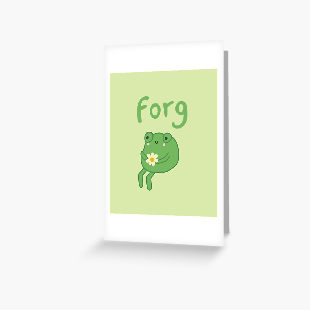 "Frog Birthday Cake Meme - Cute Cottagecore Aesthetic Frog - With ...