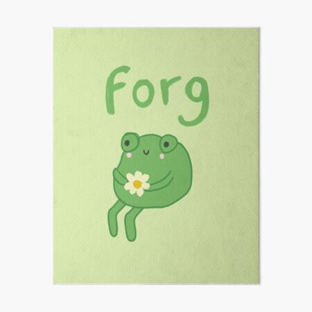 "Frog Birthday Cake Meme - Cute Cottagecore Aesthetic Frog - With ...