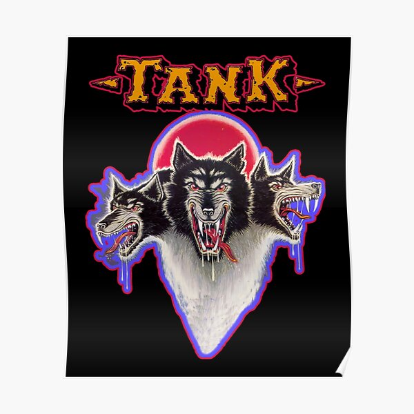 "Tank Filth Hounds of Hades NWOBHM" Poster for Sale by OddNerds | Redbubble