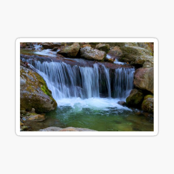 "Himalayan Waterfall" Sticker for Sale by arunkumarsambal | Redbubble