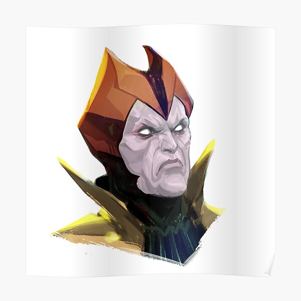 "Shinnok Head Minimal" Poster for Sale by Shinobi23 | Redbubble