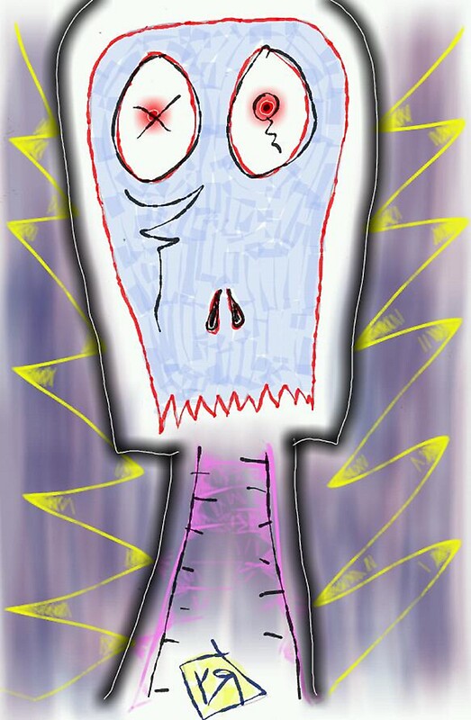 ""Surprised (and Modified) Skull" by Richard F. Yates" by richardfyates ...