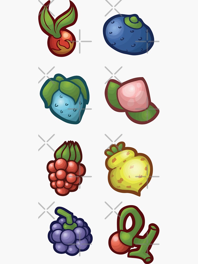 "Berries" Sticker for Sale by IamSare | Redbubble