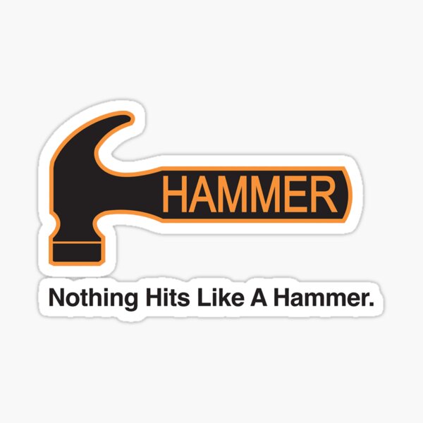 "Hammer" Sticker for Sale by saltomanja | Redbubble