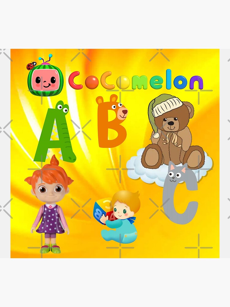 "Cocomelon ABC" Art Print by TrendySpace | Redbubble