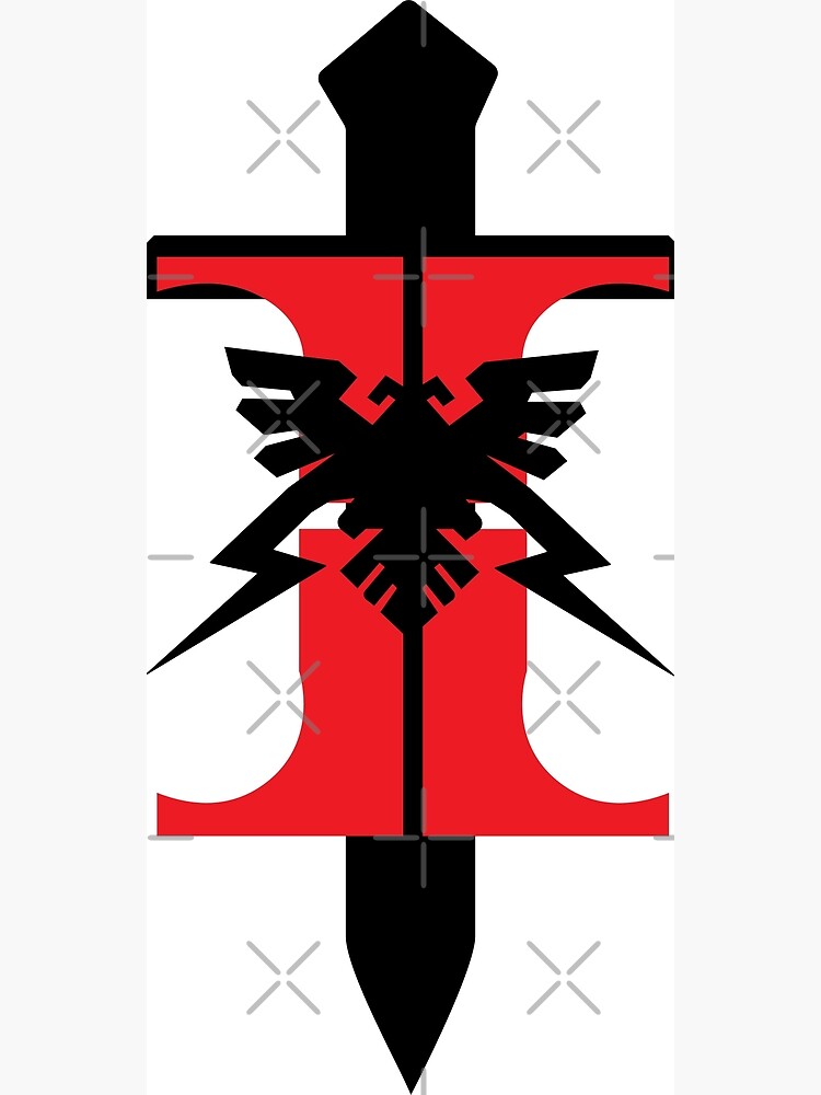 "Legio Custodes logo Captain-Genneral " Art Print by chalerm | Redbubble