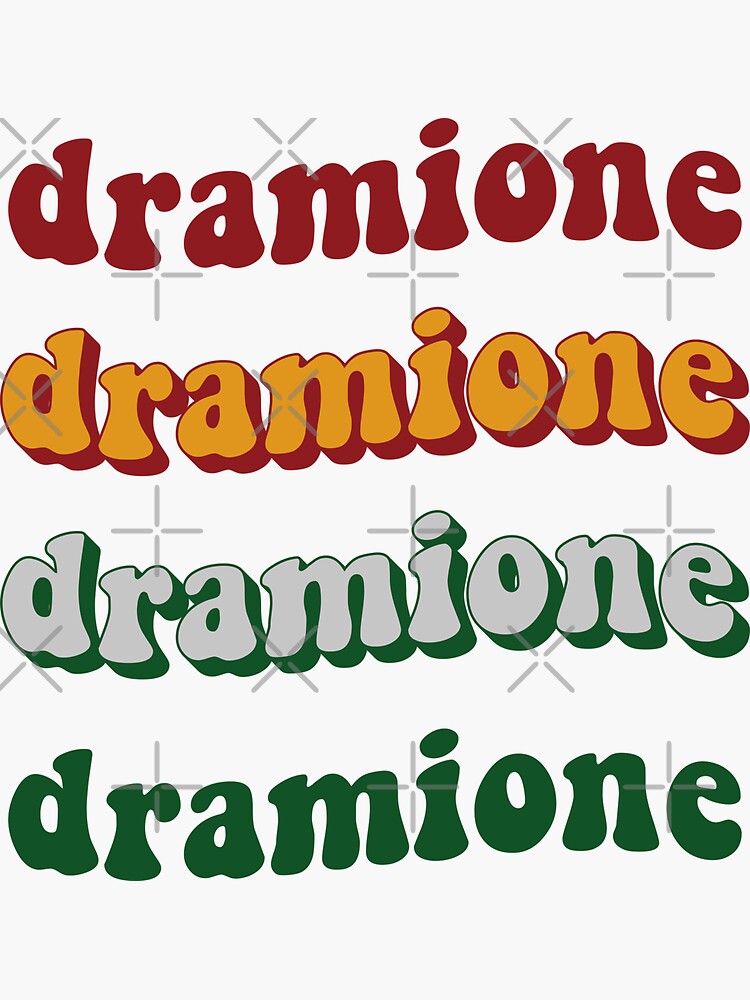 "Dramione Sticker Pack" Sticker for Sale by FandomPlanet | Redbubble