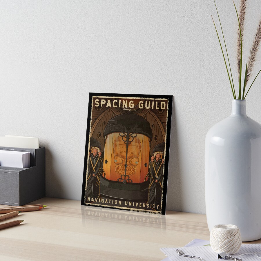 "Spacing Guild Navigation University" Art Board Print for Sale by B ...