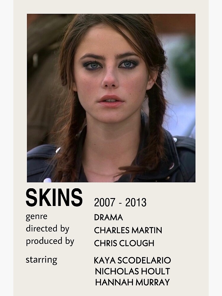 "Skins Poster" Poster for Sale by Timotheedaddy | Redbubble