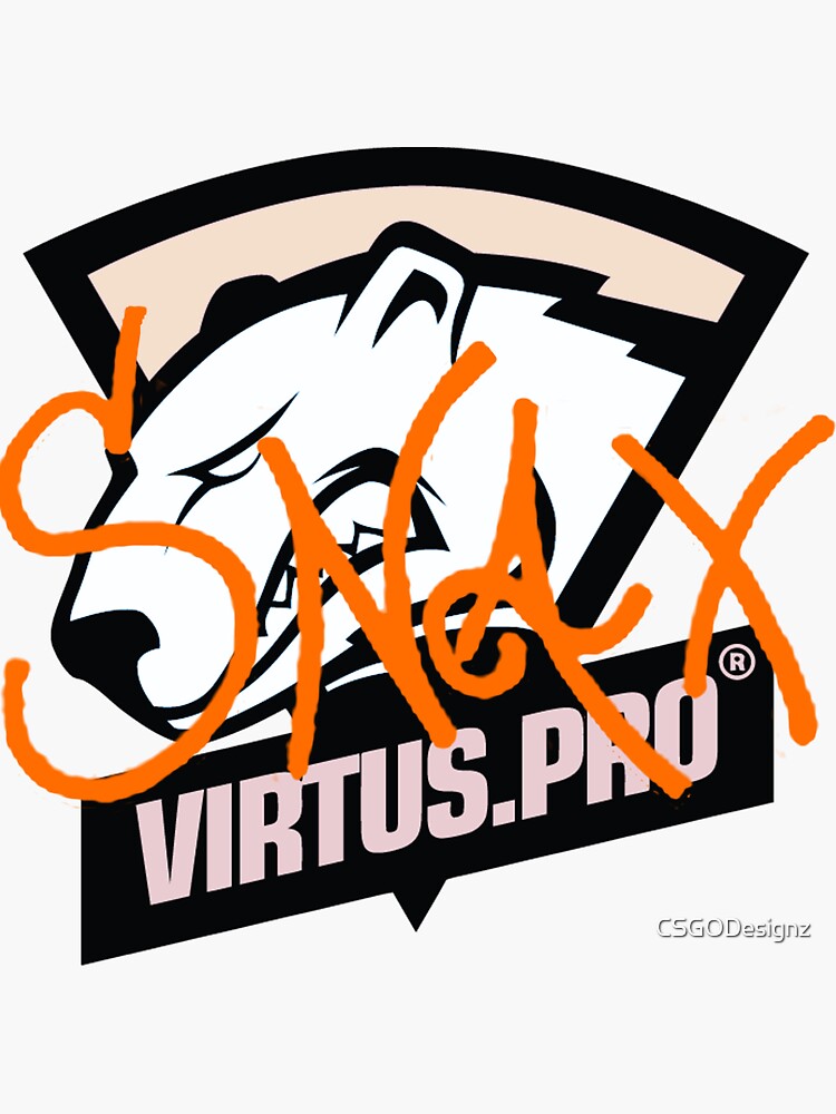"Virtus.pro Snax | CS:GO Pros" Sticker for Sale by CSGODesignz | Redbubble