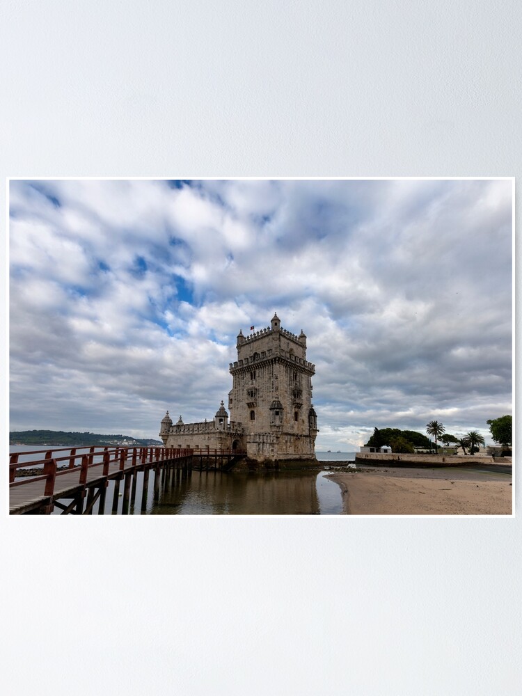 "The tower of Belem" Poster for Sale by pietrofoto | Redbubble