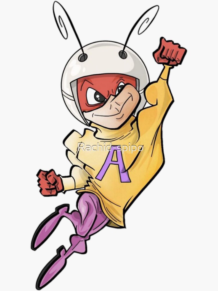 "Copy of Atom Ant children cartoon " Sticker by Rachid-spipo | Redbubble
