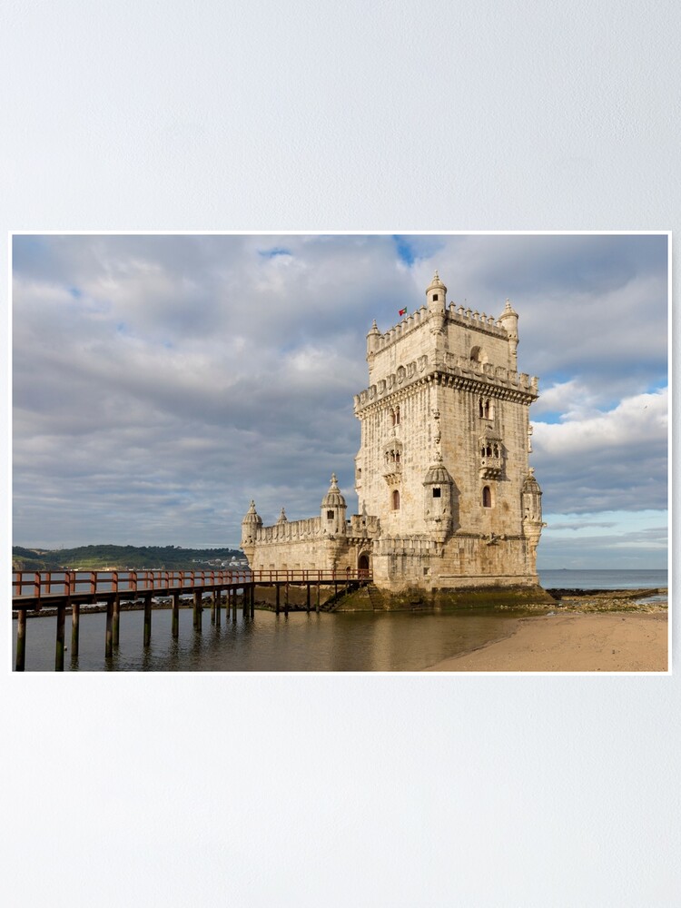 "The tower of Belem" Poster for Sale by pietrofoto | Redbubble