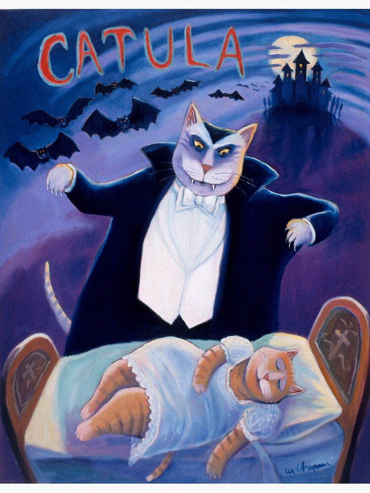 "Catula" Sticker for Sale by Lencho | Redbubble