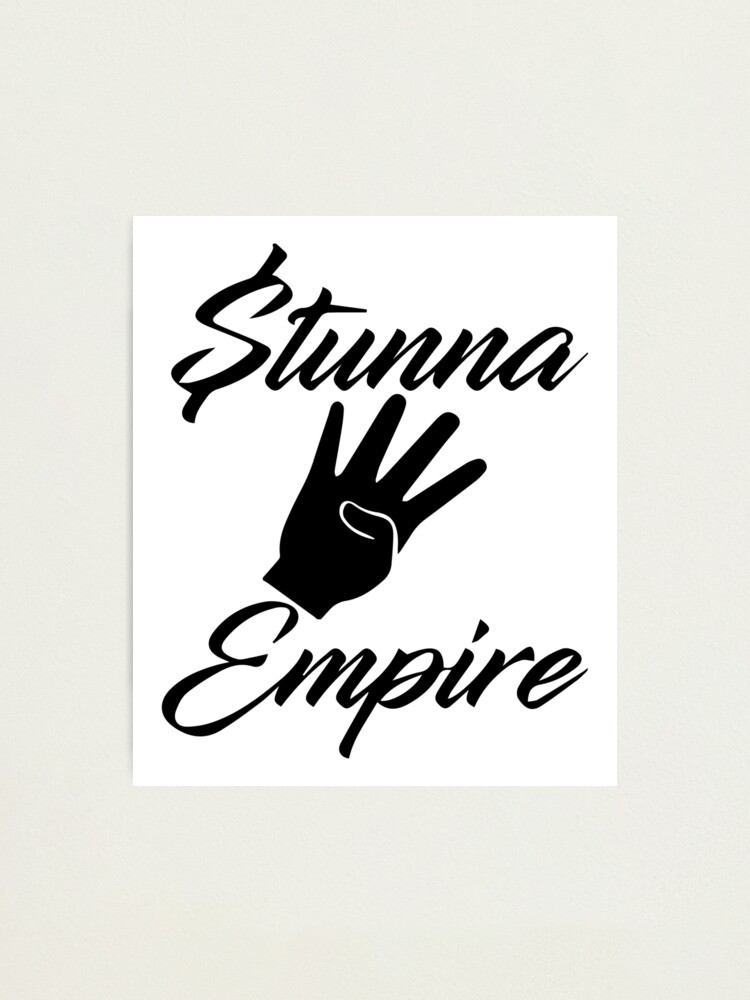 "Stunna Empire" Photographic Print for Sale by es-saheb | Redbubble