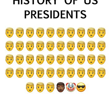 "History of US presidents" Sticker for Sale by helyx79 | Redbubble