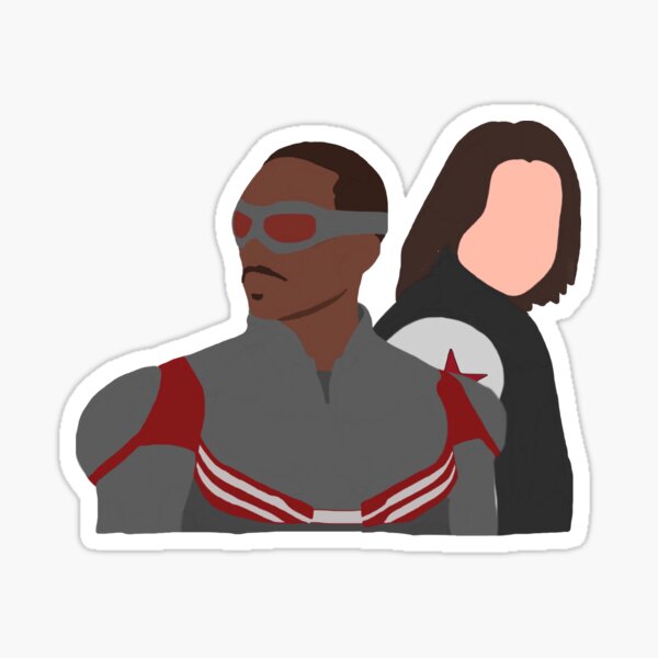 "Iconic Duo" Sticker for Sale by acutequokka | Redbubble