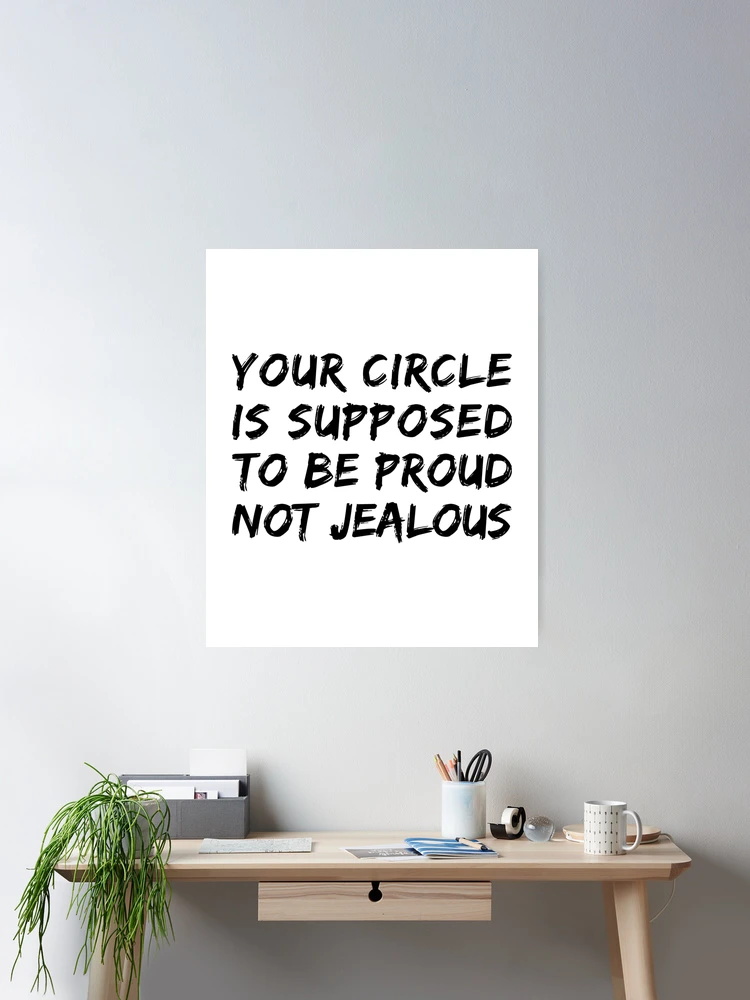 Jealousy Motivational Poster