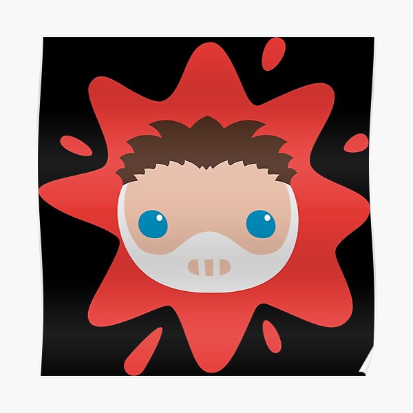 "Cute Chibi Will Graham with Mask Hannibal" Poster for Sale by ...