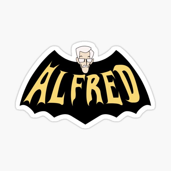 "Alfred 66" Sticker for Sale by bswiders | Redbubble