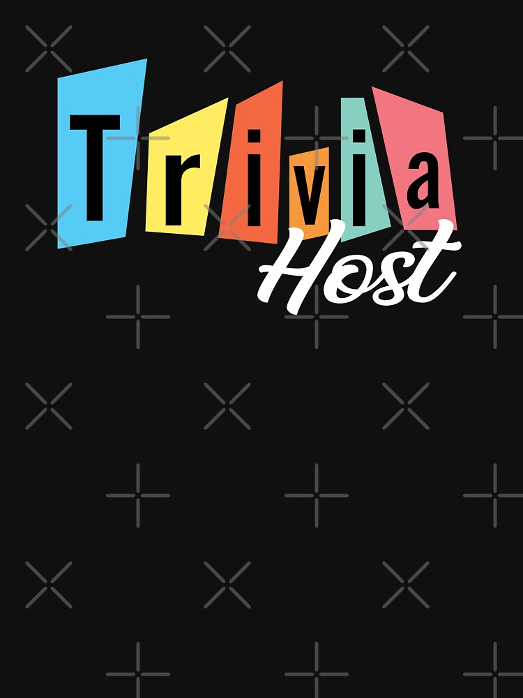 "Vintage Trivia Game Night Quiz Games Retro,Trivia Lover Gift" T-shirt ...