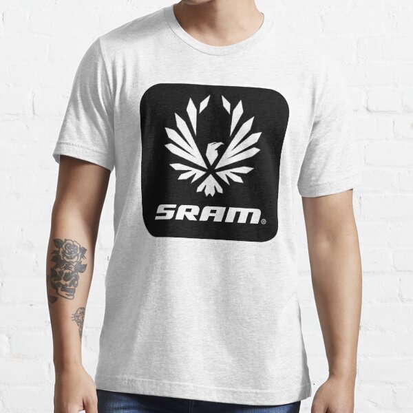 "Sram Black" T-shirt for Sale by raodolan | Redbubble | bike t-shirts ...