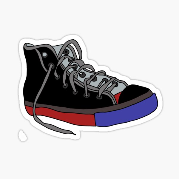 "Shoe digital art " Sticker by VritiP | Redbubble
