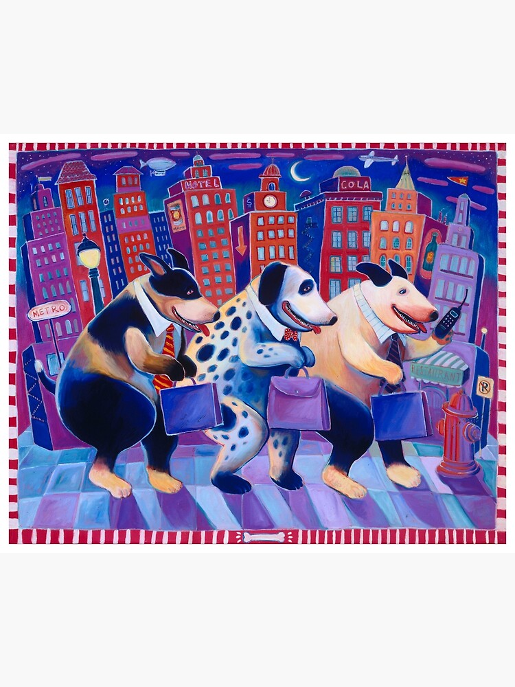 "Working Dogs" Poster by Lencho | Redbubble