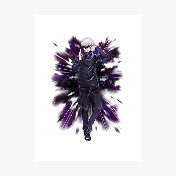 Impression Photo « Gojo Satoru Jujutsu Kaisen Par Firmanmz Redbubble