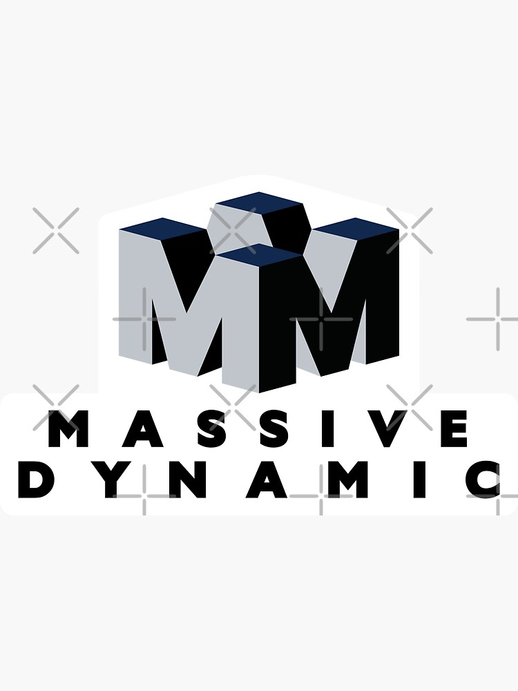 "Fringe Massive Dynamic Logo Sign" Sticker for Sale by NerdsLoot ...