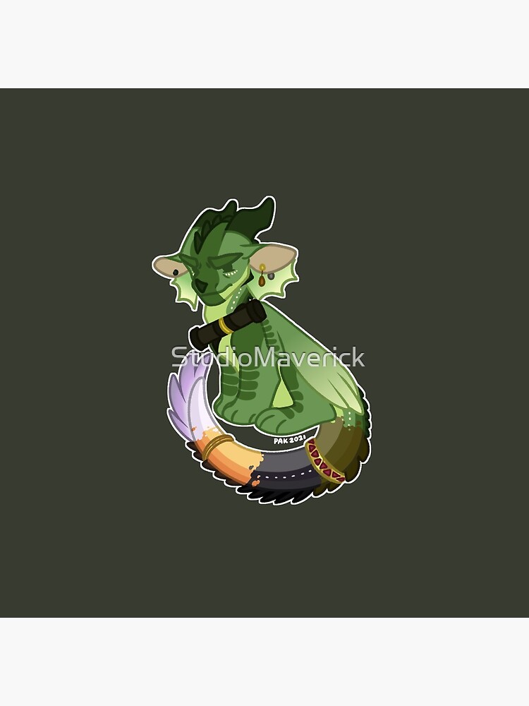 "Chameleon - WOF Wings of Fire" Pin for Sale by StudioMaverick | Redbubble