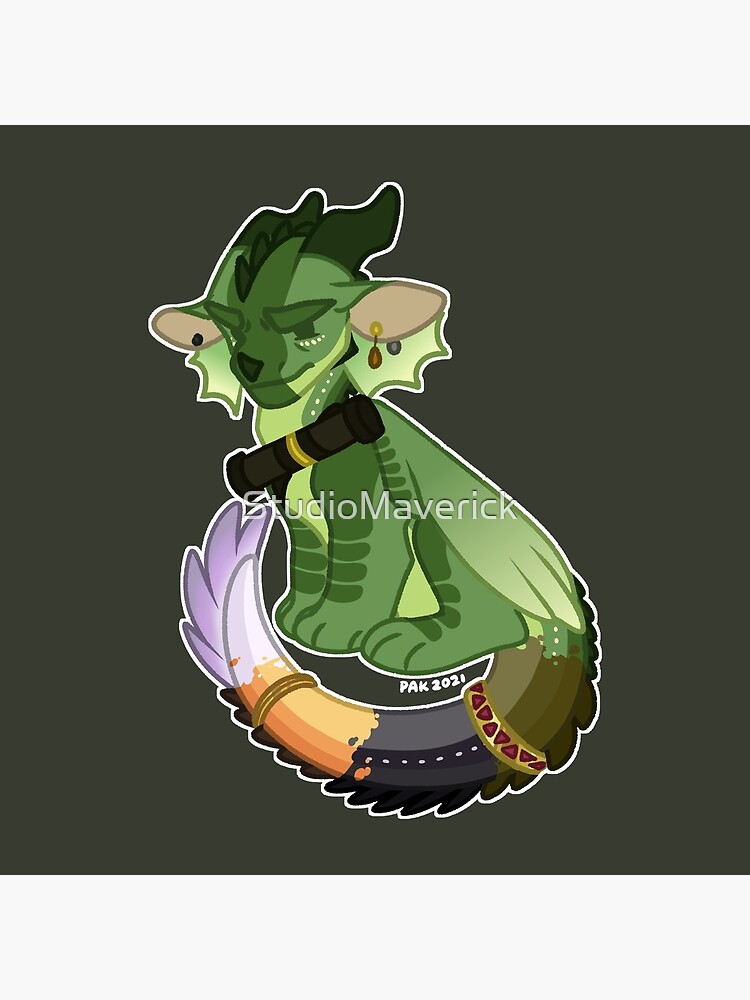 "Chameleon - WOF Wings of Fire" Art Print by StudioMaverick | Redbubble