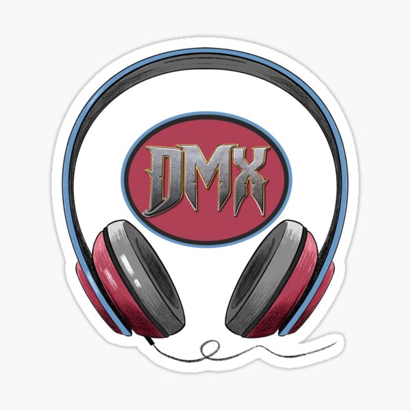 "DMX" Sticker for Sale by Imrankhan2020 | Redbubble