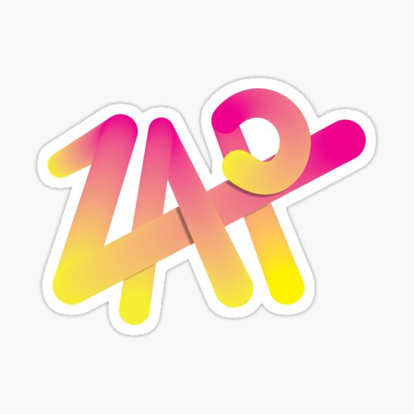"Zap" Sticker for Sale by CitizenofTrash | Redbubble