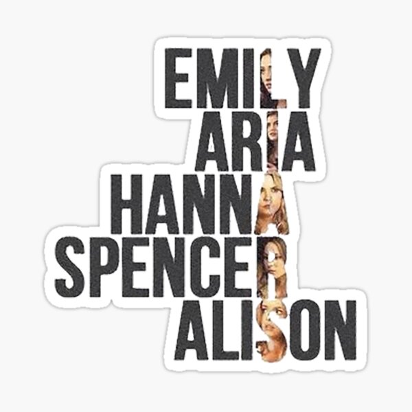 Pretty Little Liars Stickers | Redbubble