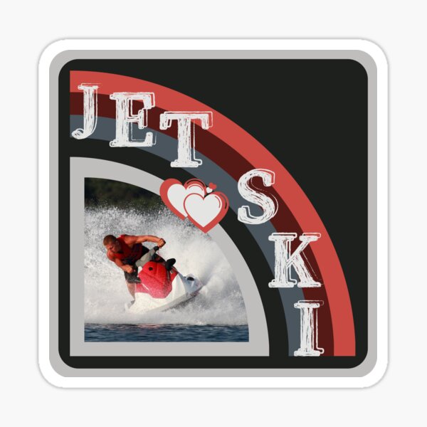 "Jet Ski" Sticker for Sale by CoyoteGifts | Redbubble