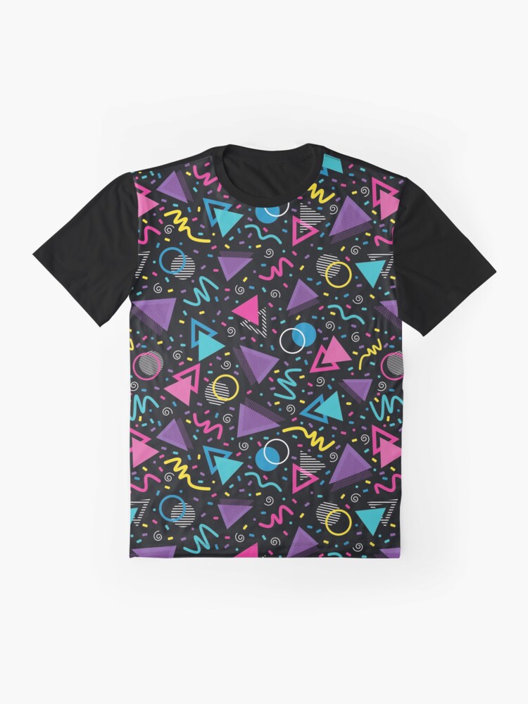 "Neon Retro 90S Sprinkle Pattern" T-shirt for Sale by ElleMars ...
