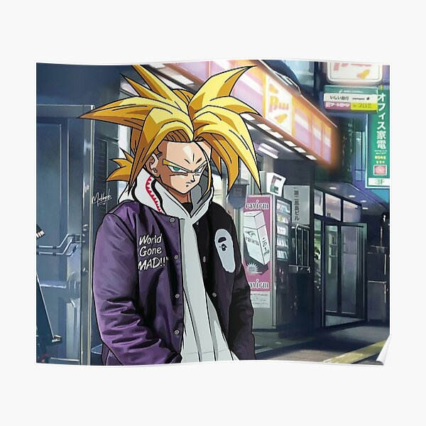 Goku Drip Posters | Redbubble