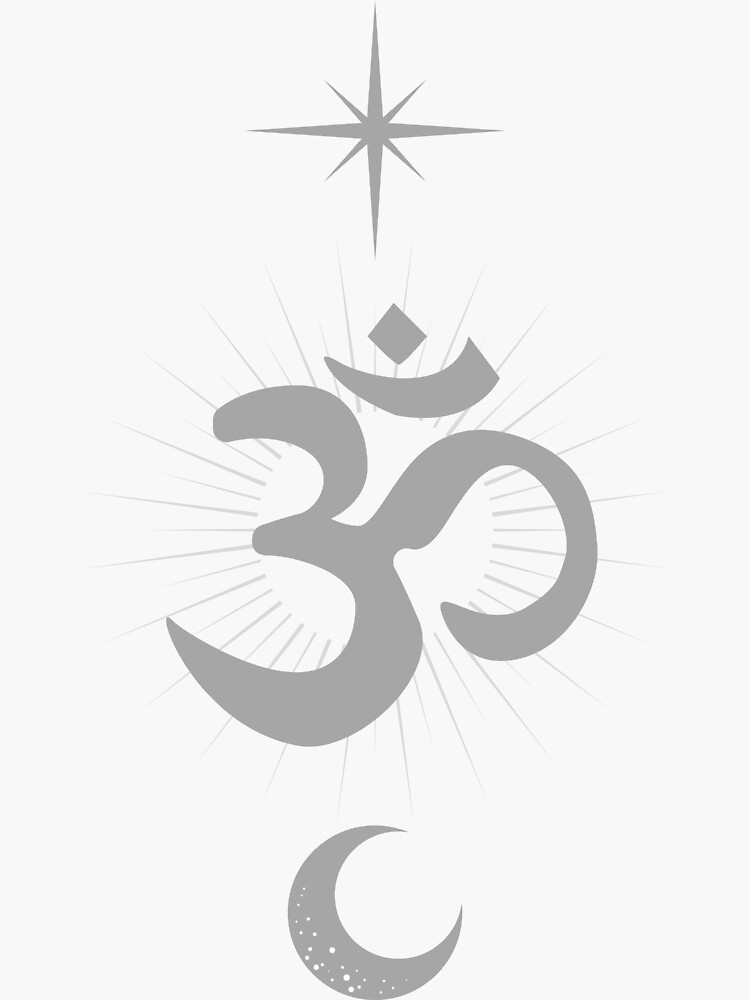 "Ohm Sign" Sticker for Sale by OrangePyramid | Redbubble