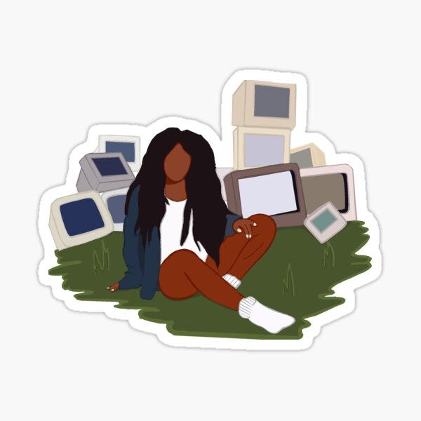 "Sza Ctrl Album " Sticker for Sale by Bitrae | Redbubble