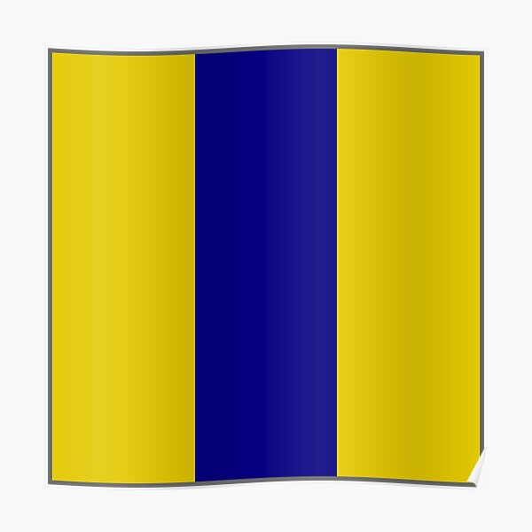 "Eight Signal Flag" Poster for Sale by J-Bat | Redbubble