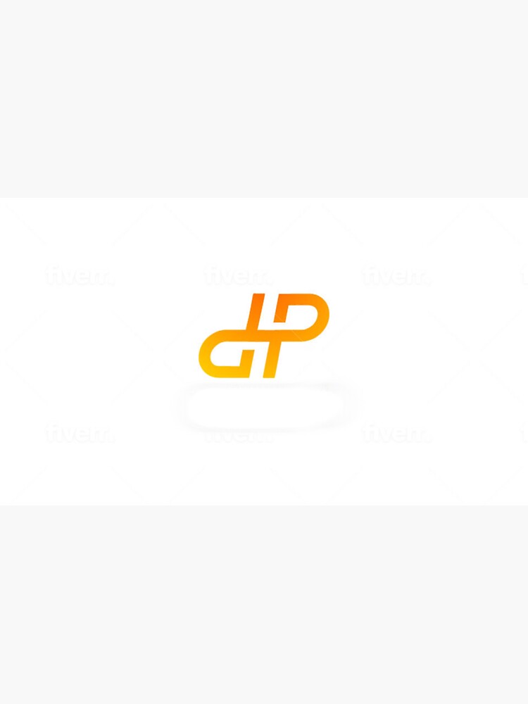 "DP Gold Logo Design" Sticker for Sale by DripProd | Redbubble