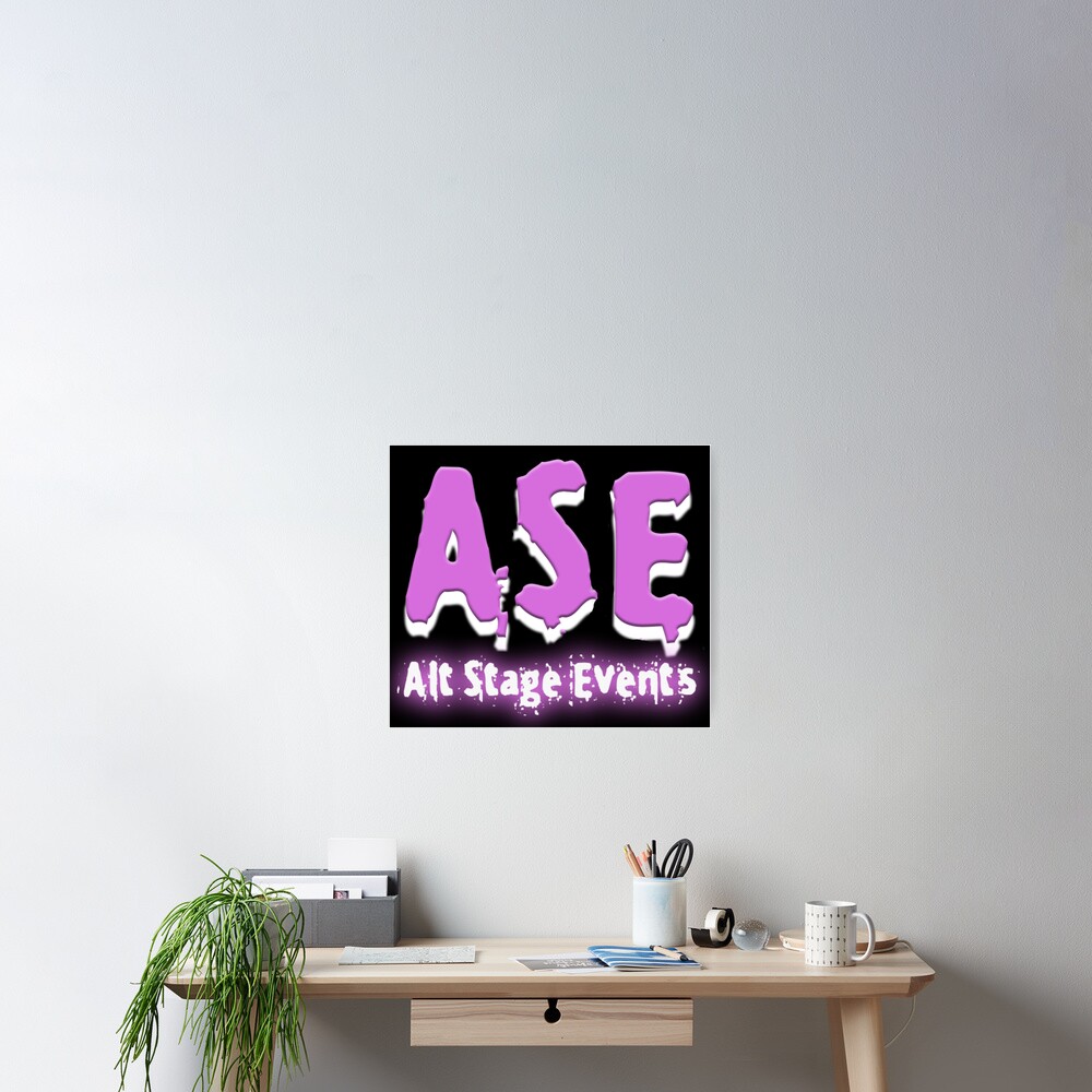 "ASE Logo" Poster by altstagemedia | Redbubble