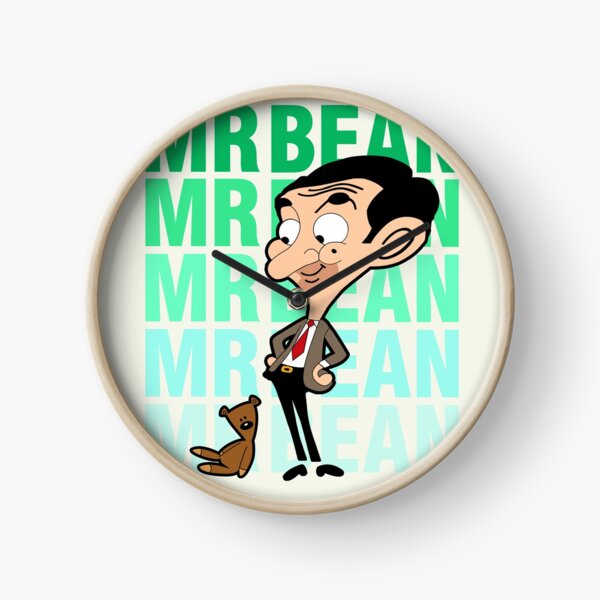 Mr Bean Clocks | Redbubble
