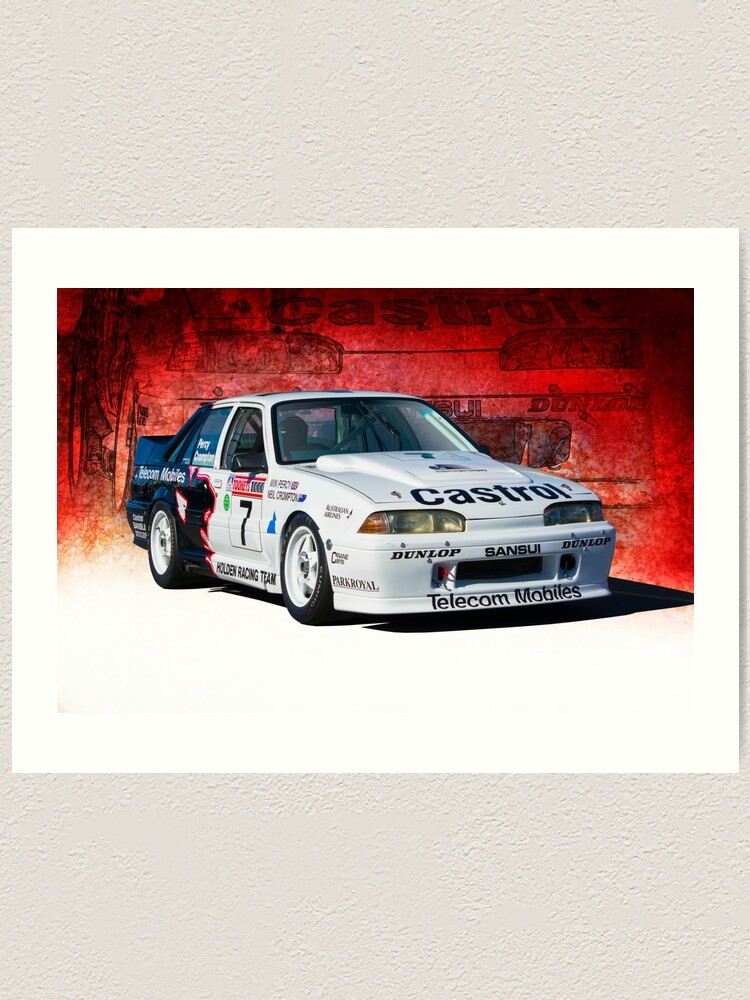 "1989 Holden Commodore VL Walkinshaw" Art Print by StuartRow | Redbubble