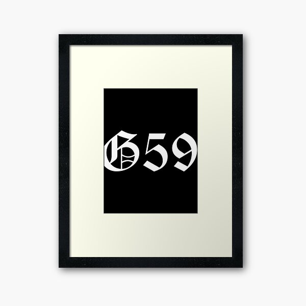 G59 Framed Prints | Redbubble