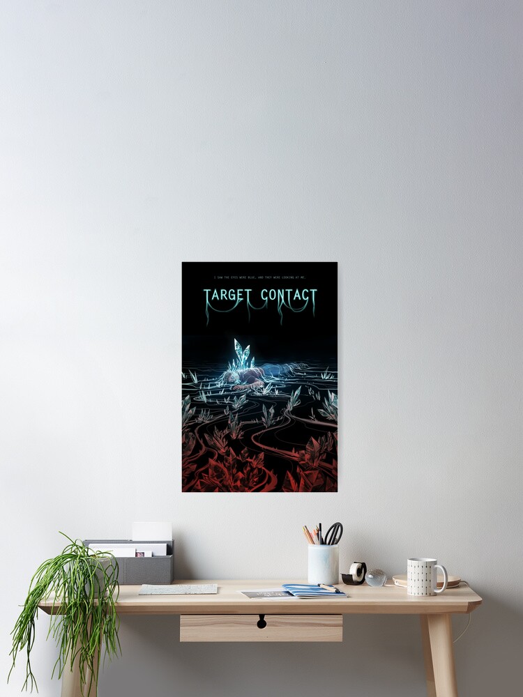 "Murderbot Target Contact" Poster for Sale by vanessay-art | Redbubble