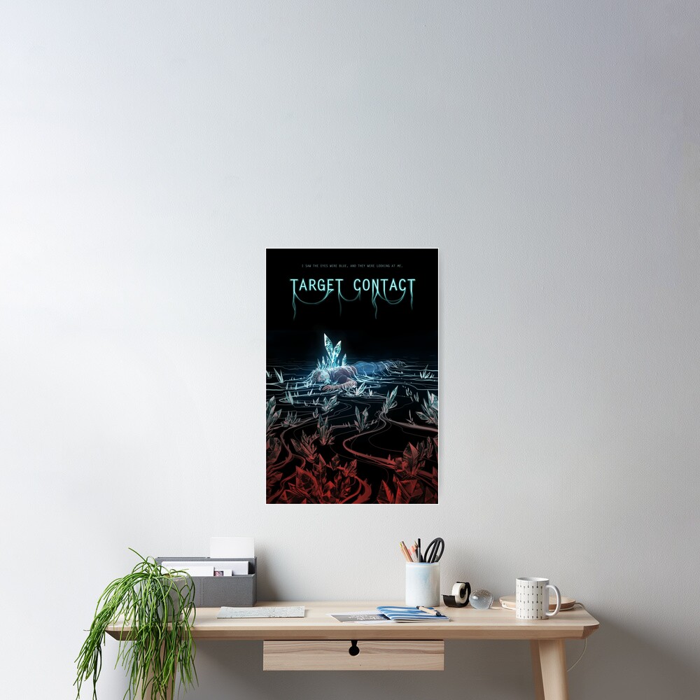 "Murderbot Target Contact" Poster for Sale by vanessay-art | Redbubble